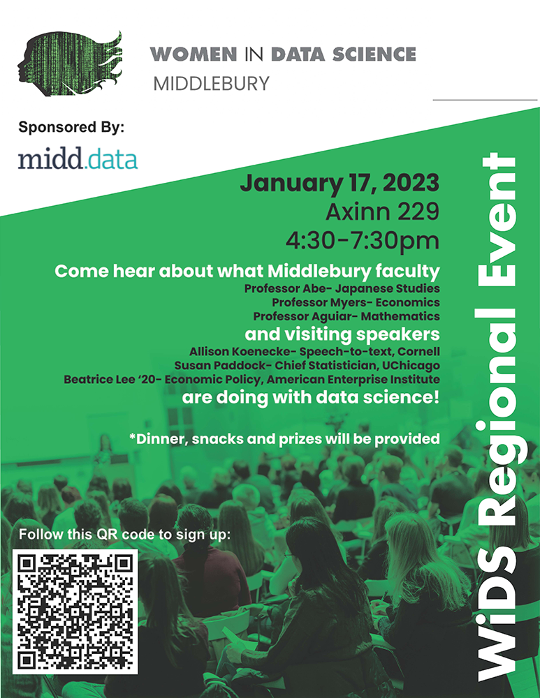 Middlebury Women in Data Science Conference | Middlebury